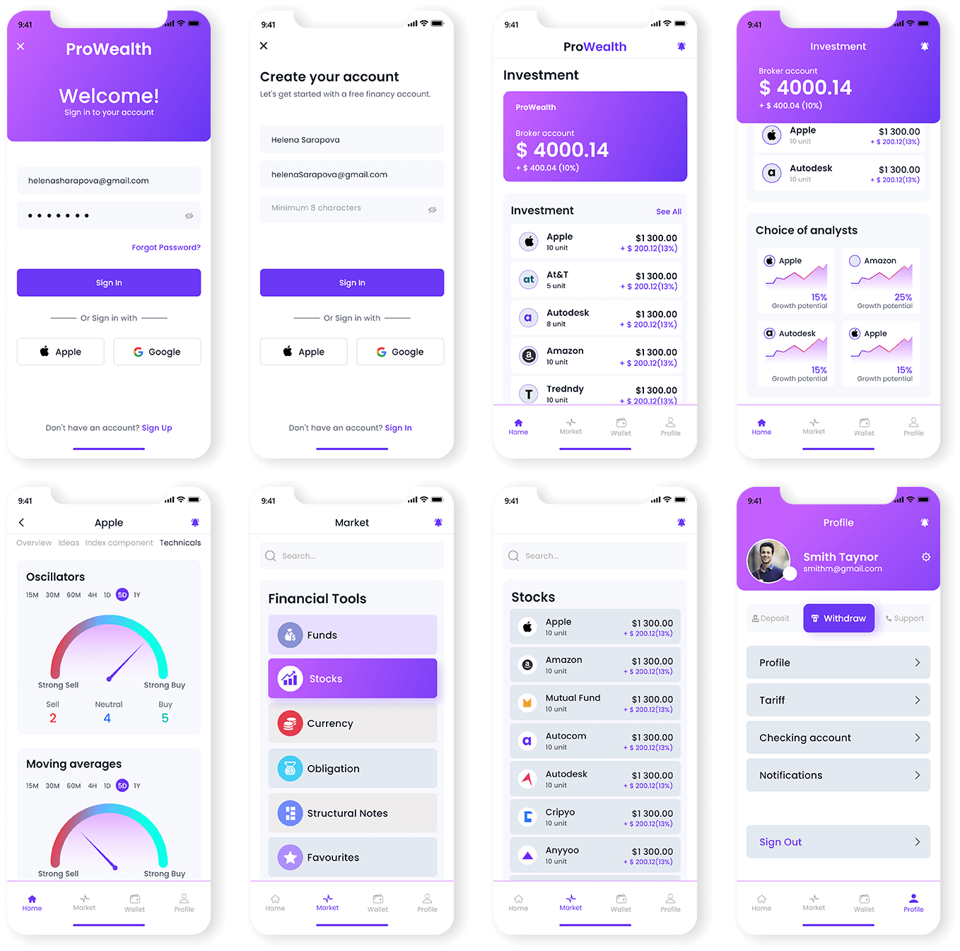 Stock Investment & Tracking App - A Successful Case Study of Fintech App