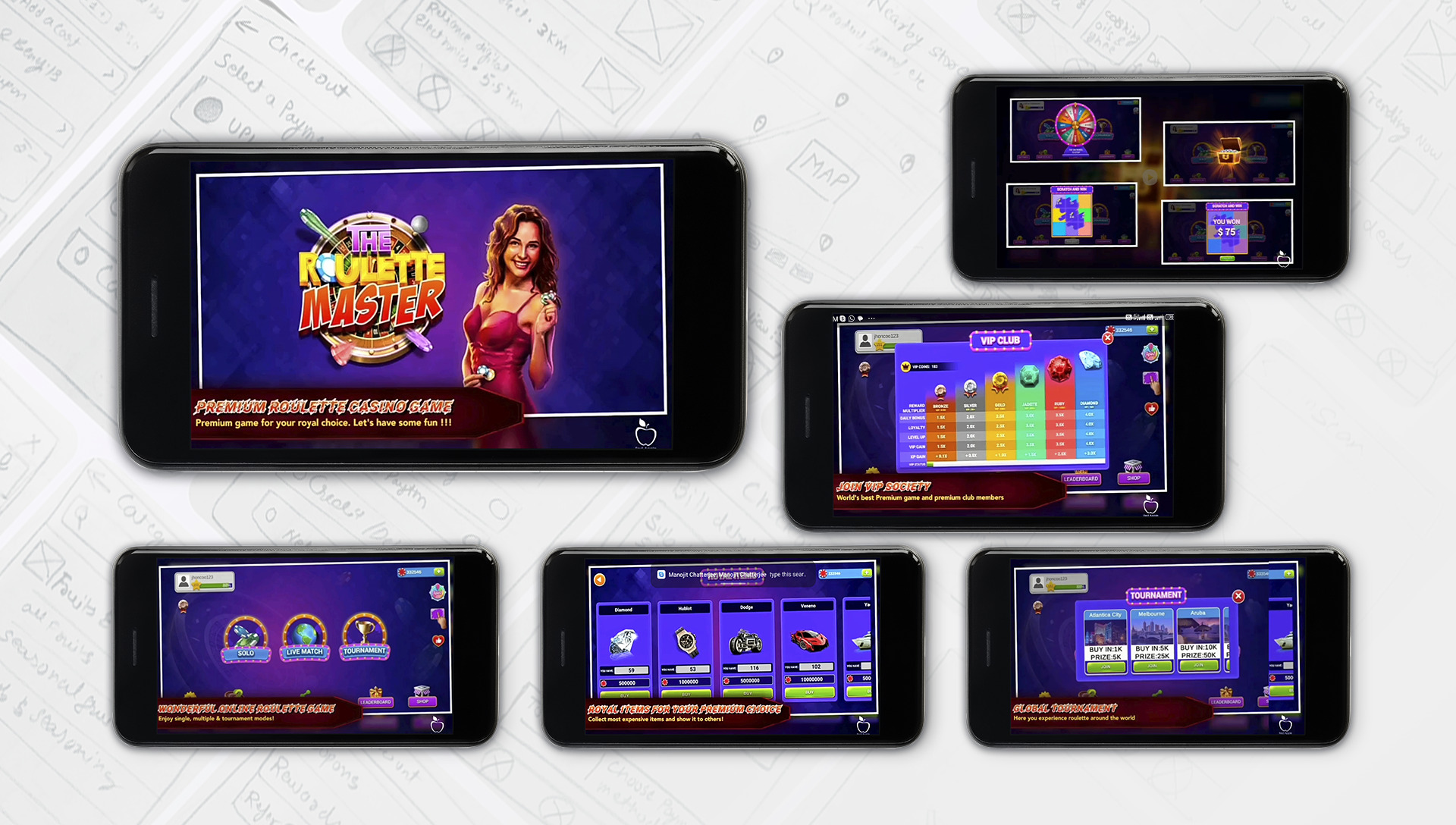 Am Immersive Roulette Casino Game app Development- Case Study