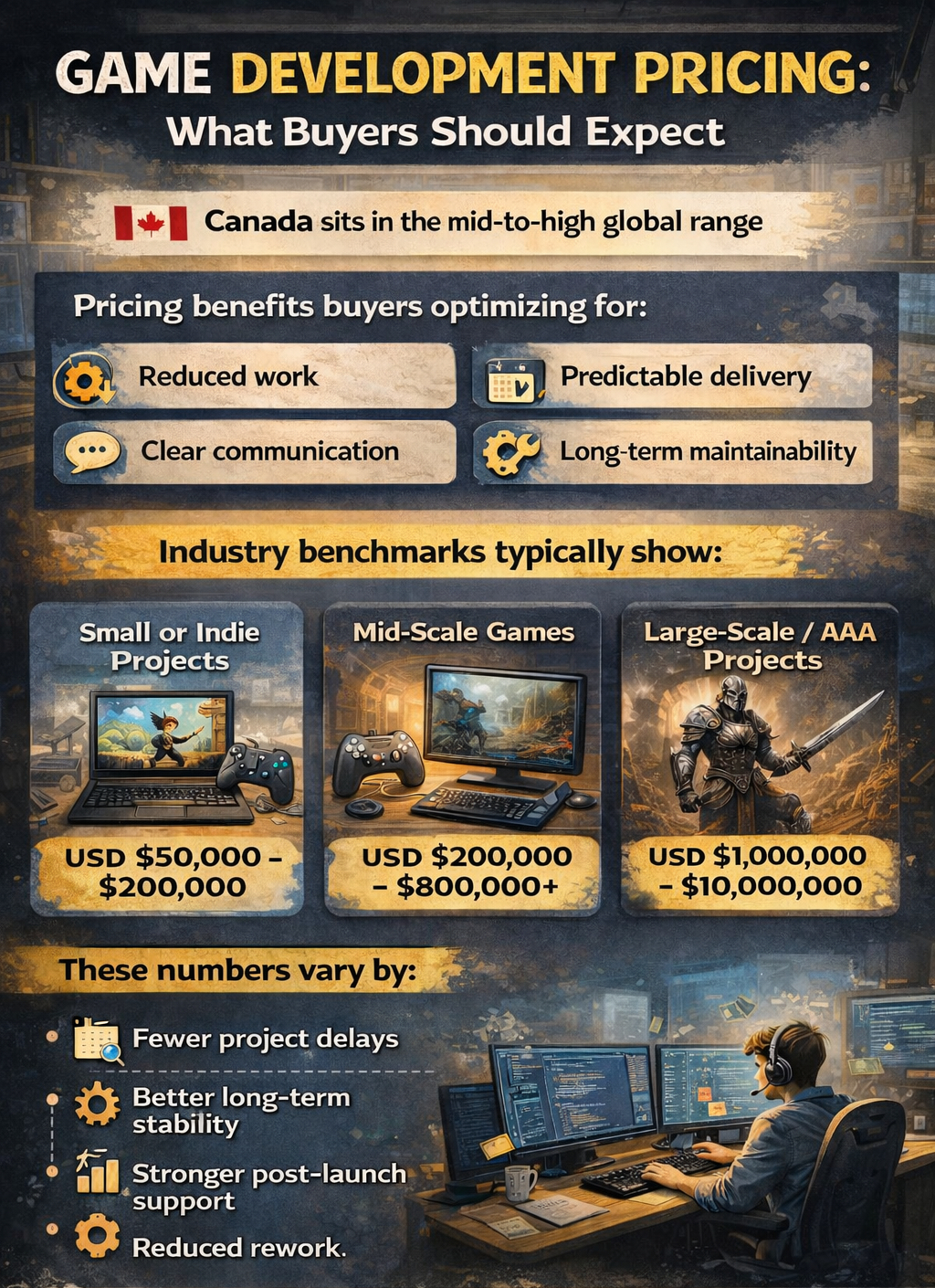 The Complete Guide to Game Development Companies in Canada: Pricing ...
